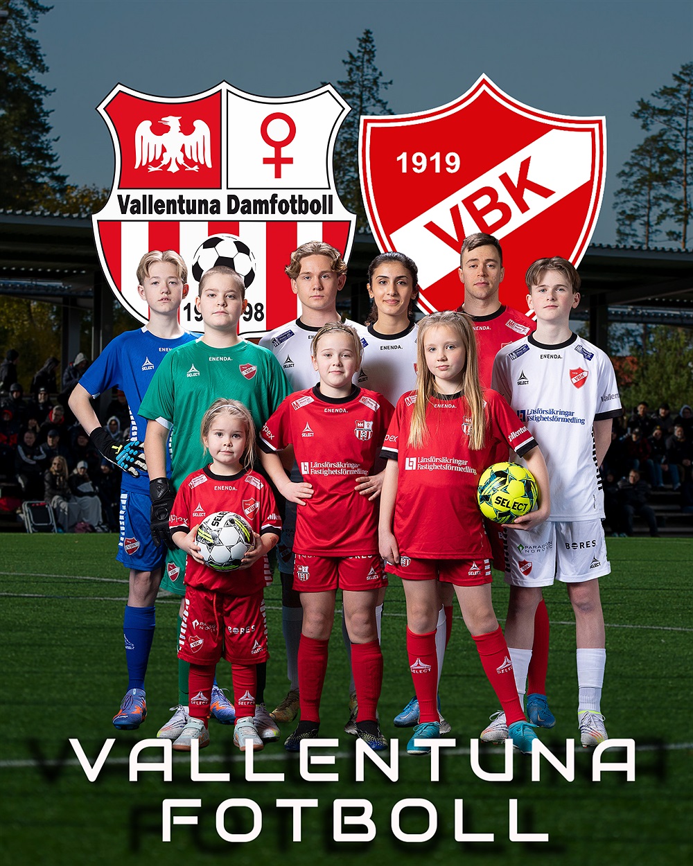 VBK och VDF går samman och bildar Vallentuna Fotboll / Vallentuna Fotboll